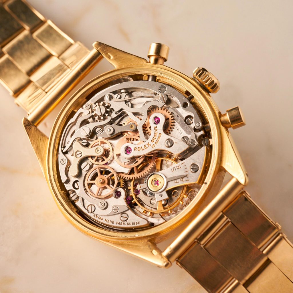Rolex Chronograph 6034 Pre-Daytona Monoblock Case 18K Yellow Gold ...