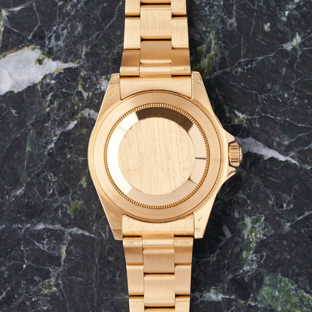 Submariner Date 16618 – Champagne Sultan Dial Blue Bezel – Excellent ...