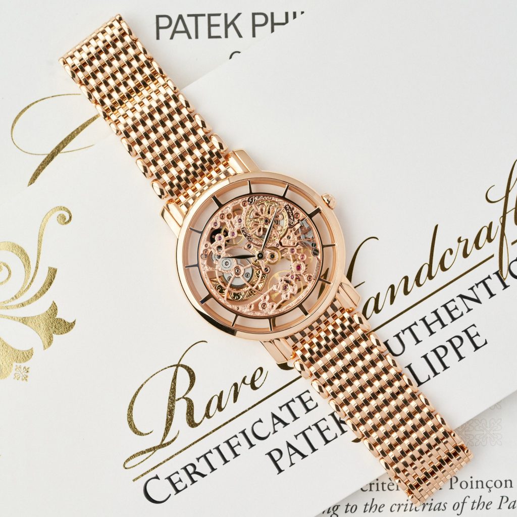 Patek Philippe Complications – Calatrava Skeleton 5180/1R – Full Set ...