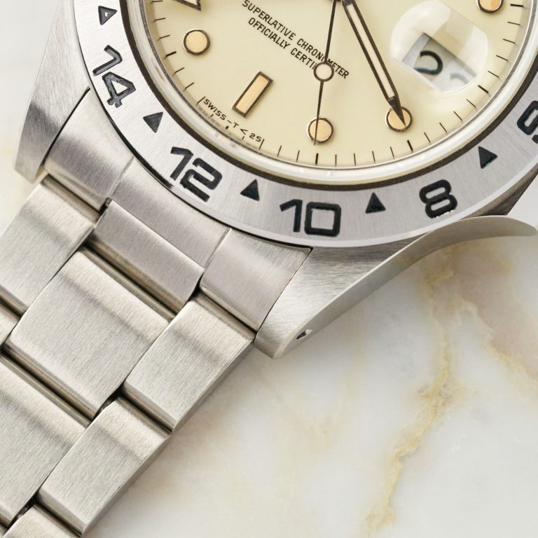 Rolex Explorer II 16550 Cream Rail Dial – Excellent Conditions - Deangelis