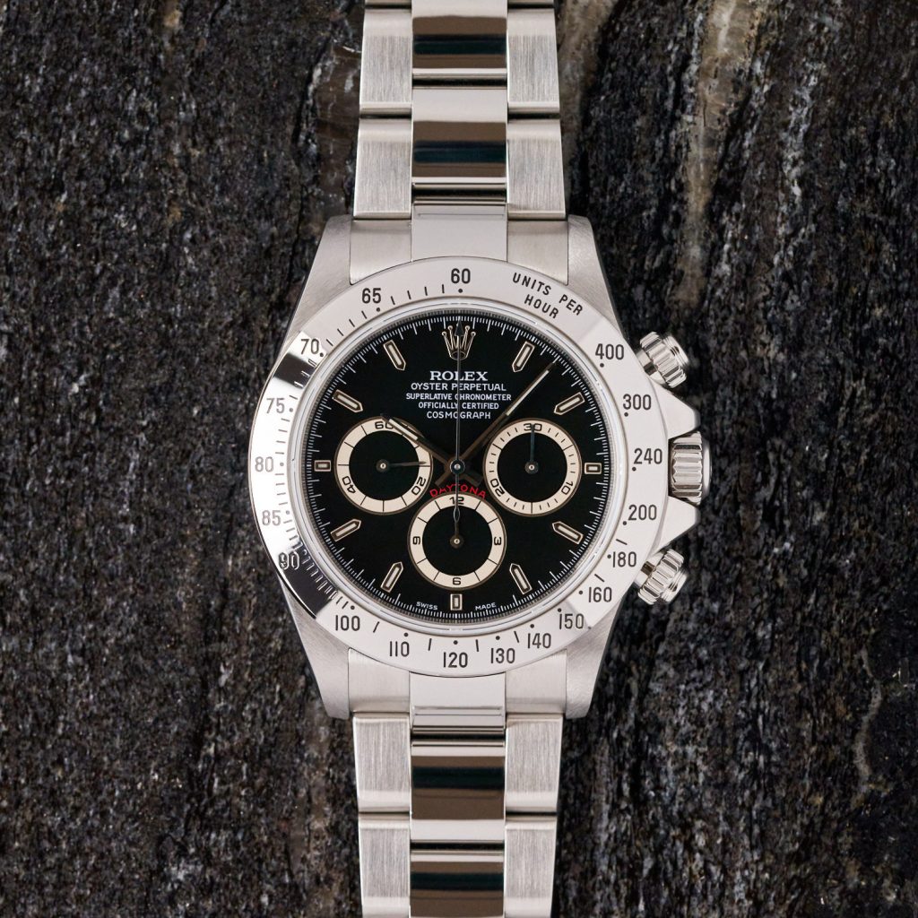 Rolex Daytona ‘Zenith’ 16520 P Serial – Black Dial – Excellent ...
