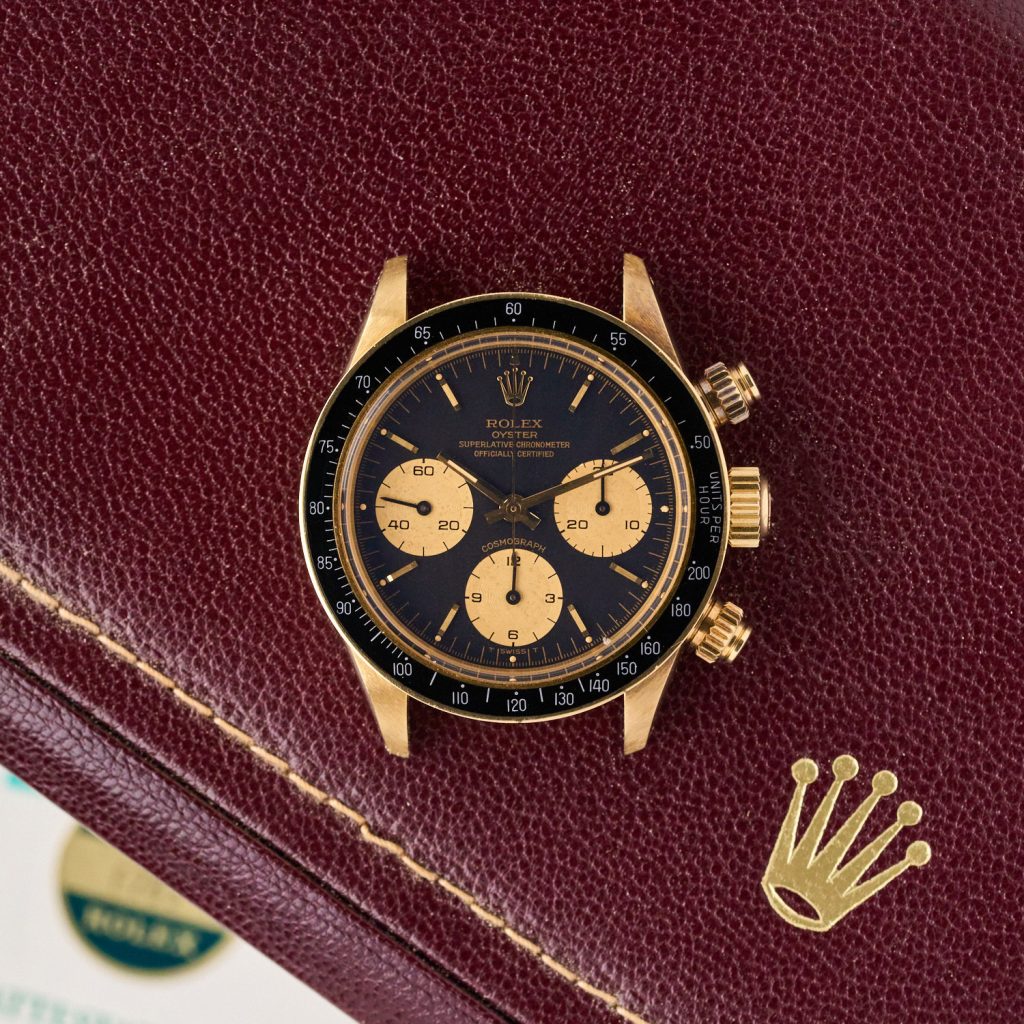 Rolex Daytona 6263 18k Yellow Gold – Black Dial – Full Set – Untouched ...