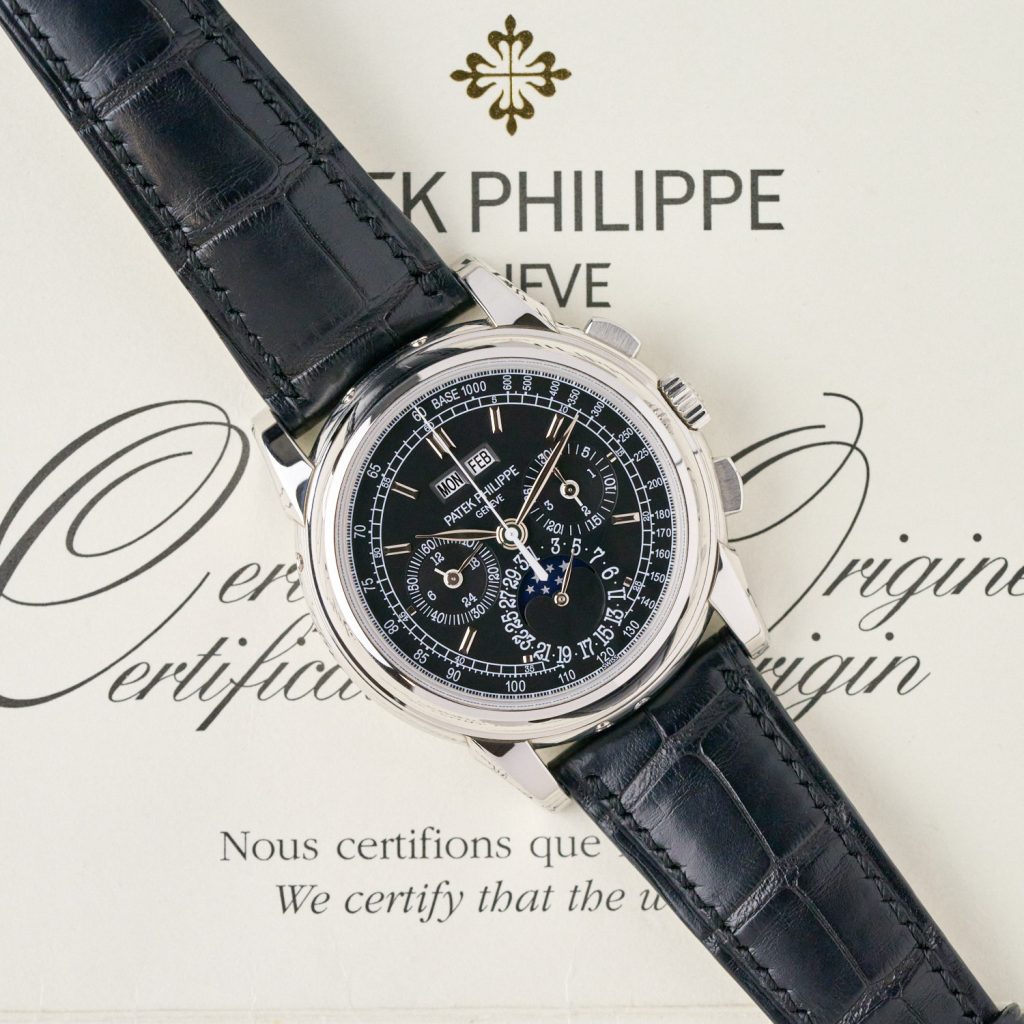 Patek Philippe Perpetual Calendar Chronograph 5970P – Black Dial – Full ...