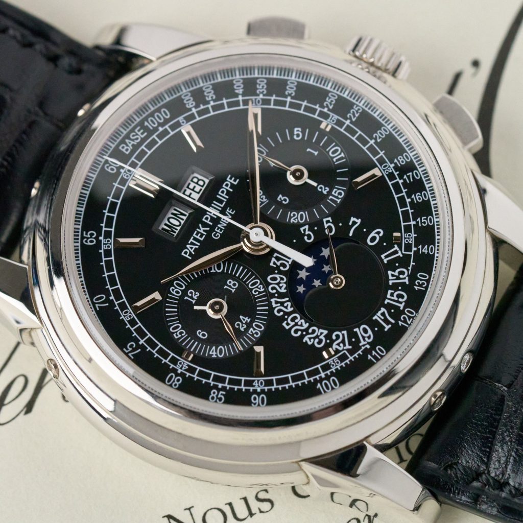 Patek Philippe Perpetual Calendar Chronograph 5970P – Black Dial – Full ...