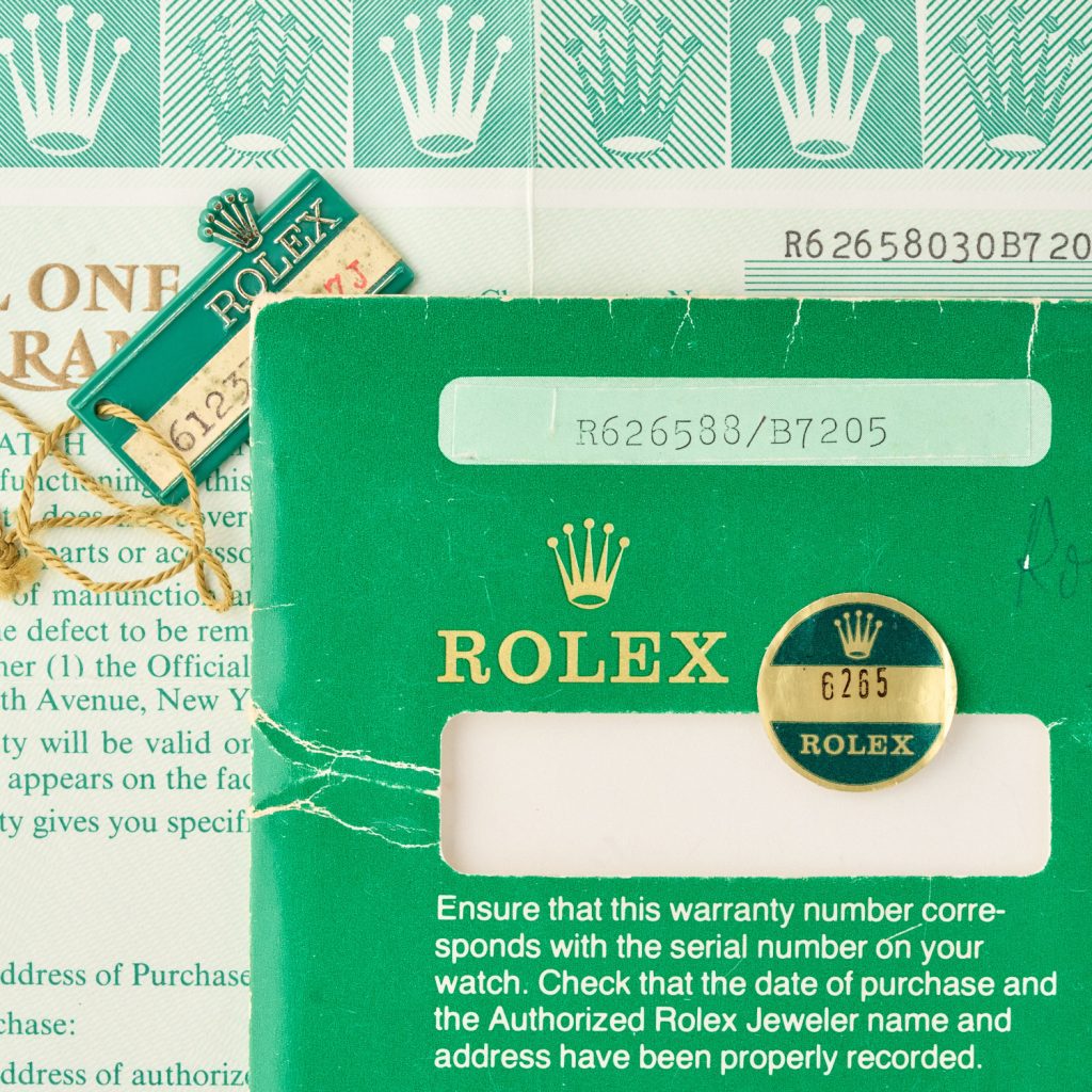 Rolex Daytona 6265 18K Yellow Gold – Black Dial and Champagne Counters ...