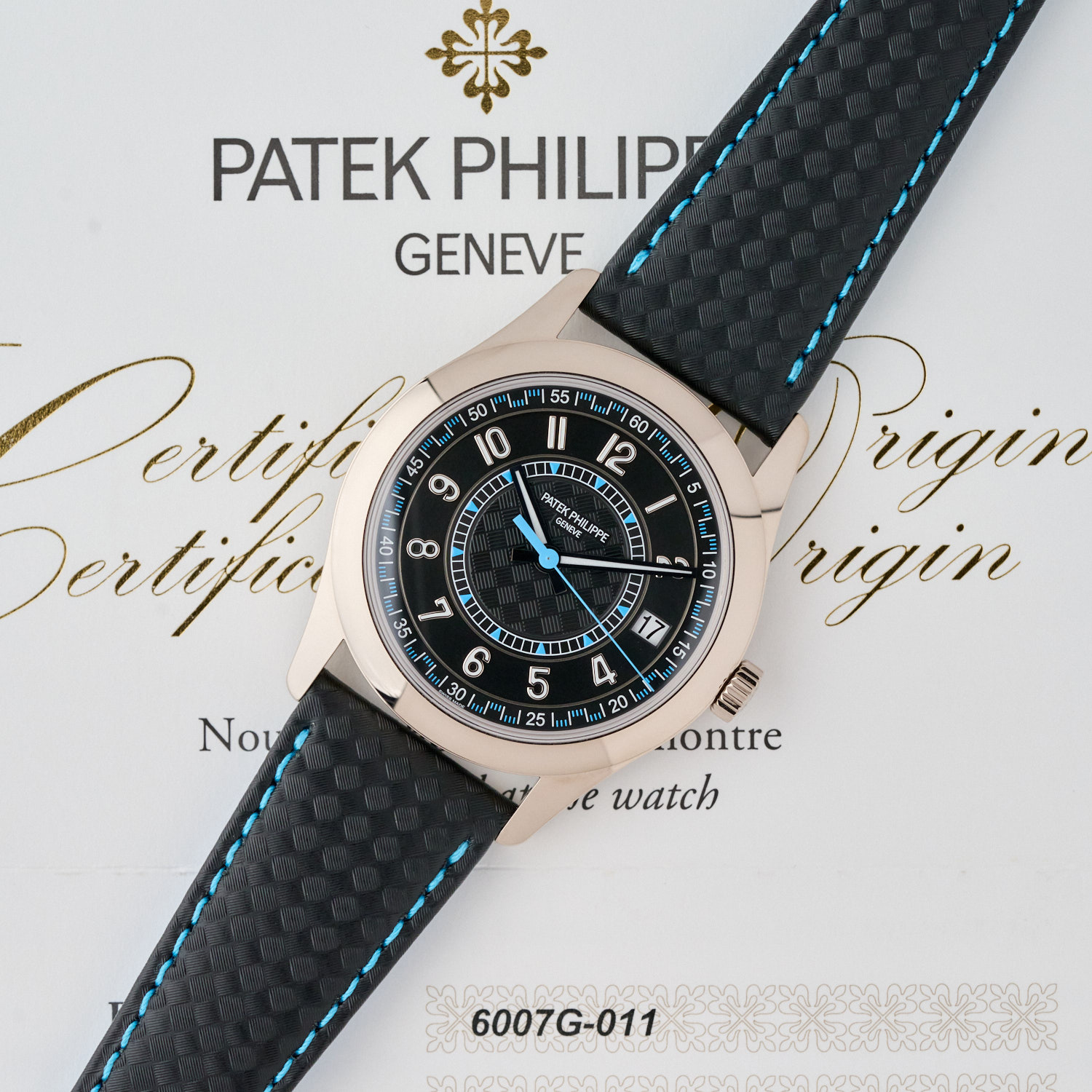 Patek Philippe Calatrava 6007G/011 – 18K White Gold – Full Set ...