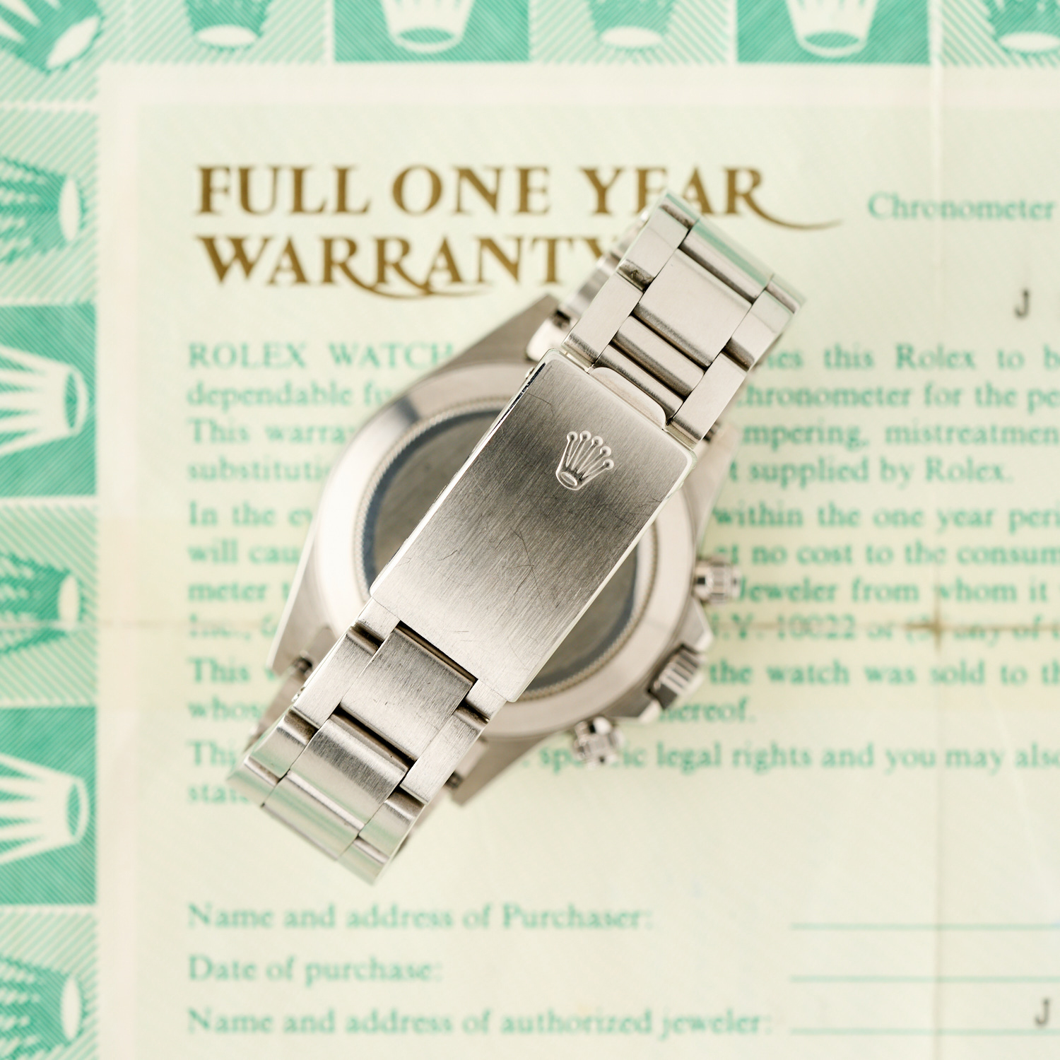 Rolex Daytona 16520 Zenith “R9” Serial – Black Floating Dial – 200 ...