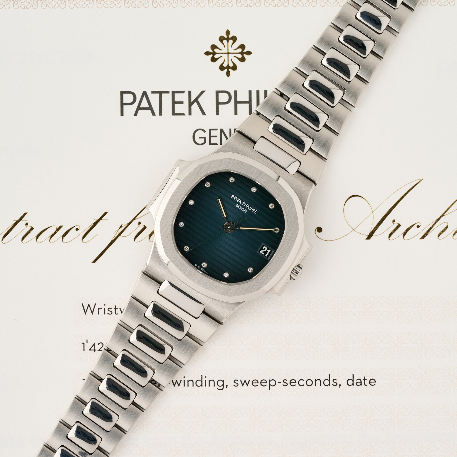 Patek Philippe Nautilus 3800/1A – Double Dial – Extract from the ...