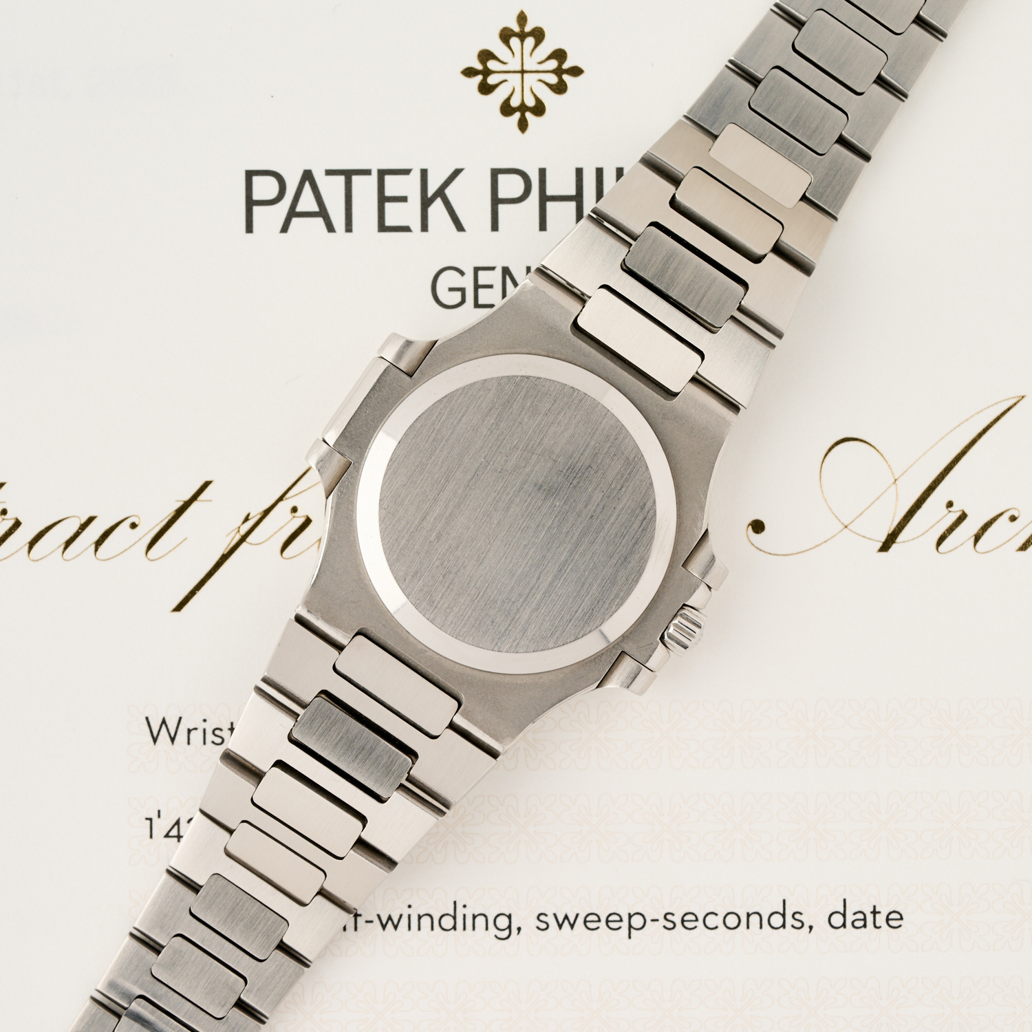 Patek Philippe Nautilus 3800/1A – Double Dial – Extract from the ...