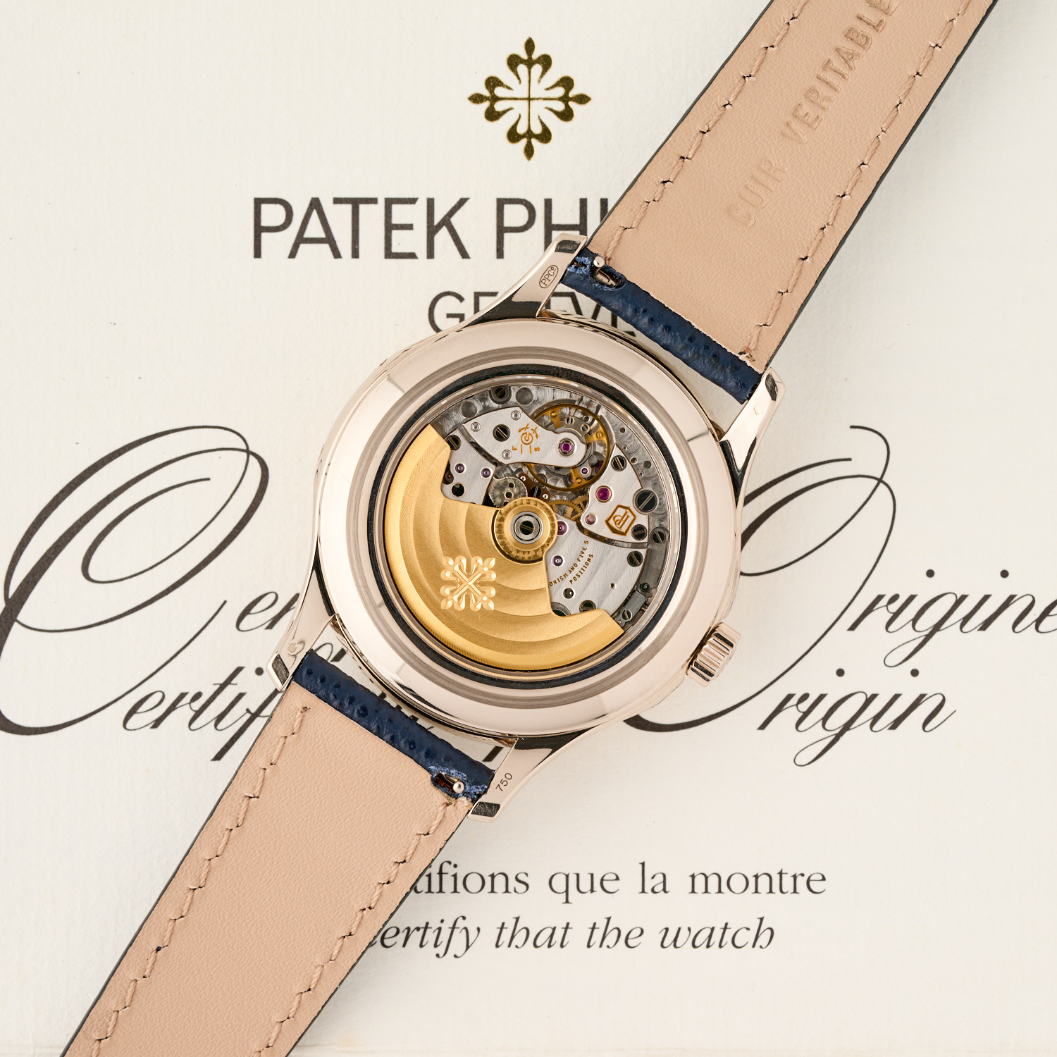 Patek Philippe Annual Calendar 5205G – 18K White Gold – Silver Two Tone ...
